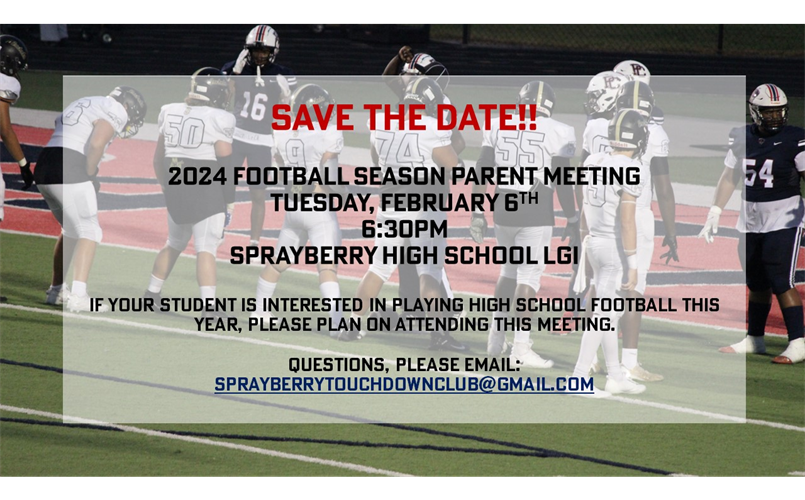 Sprayberry High School Football > Home